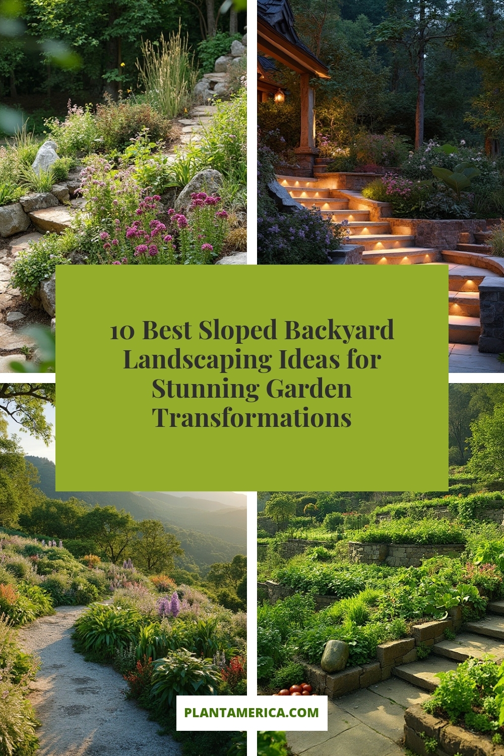 10 Best Sloped Backyard Landscaping Ideas for Stunning Garden ...