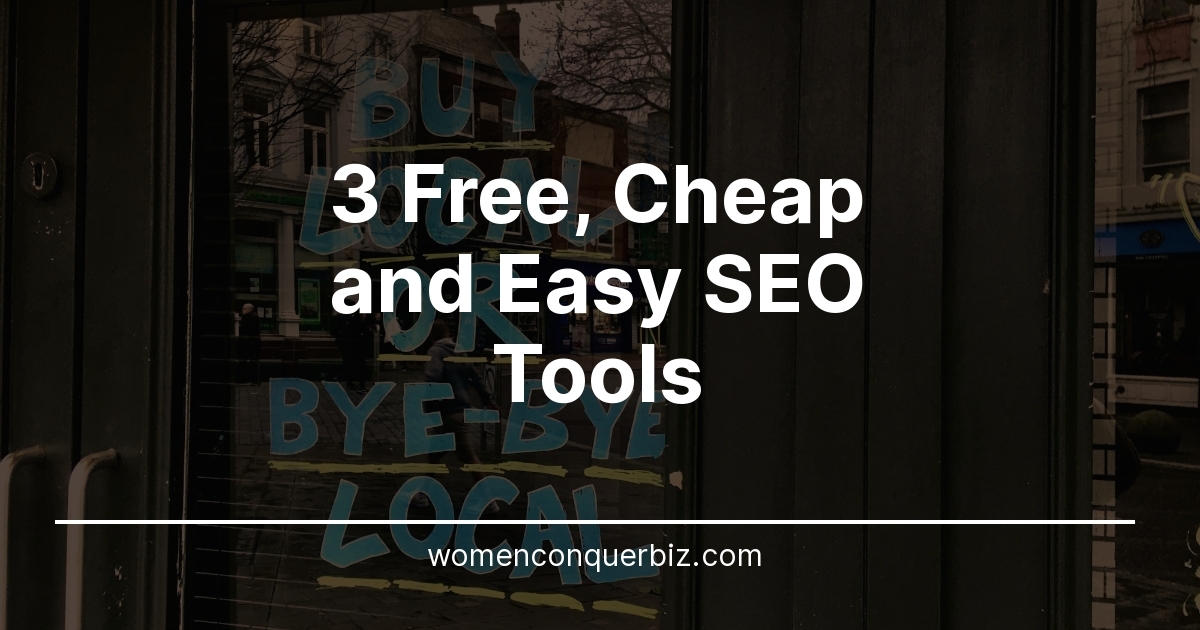 3 Free and Easy SEO Tools for Small Business (2026)