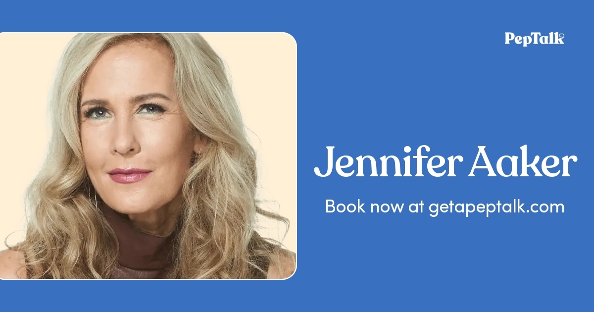 Dr. Jennifer Aaker, Speaker | Behavioral Scientist, Author