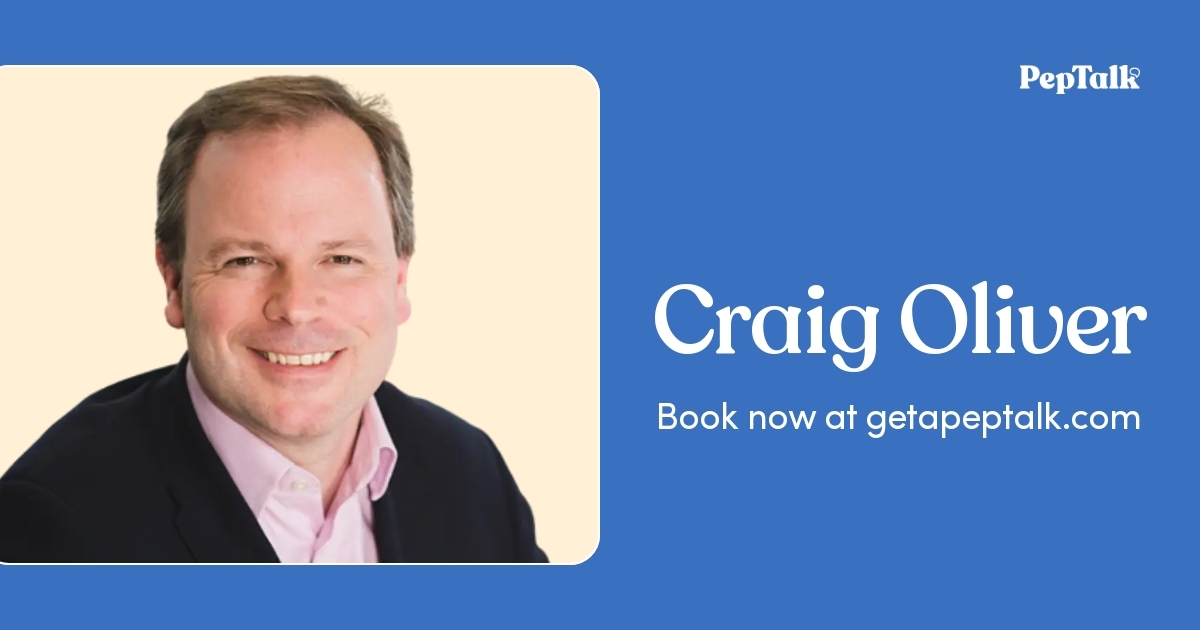 Craig Oliver, Speaker | Expert in Media Strategy & Politics