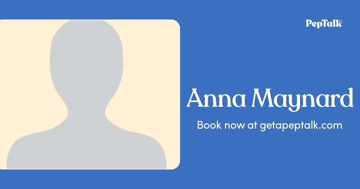 Anna Maynard, Speaker | YouTuber & TV Presenter