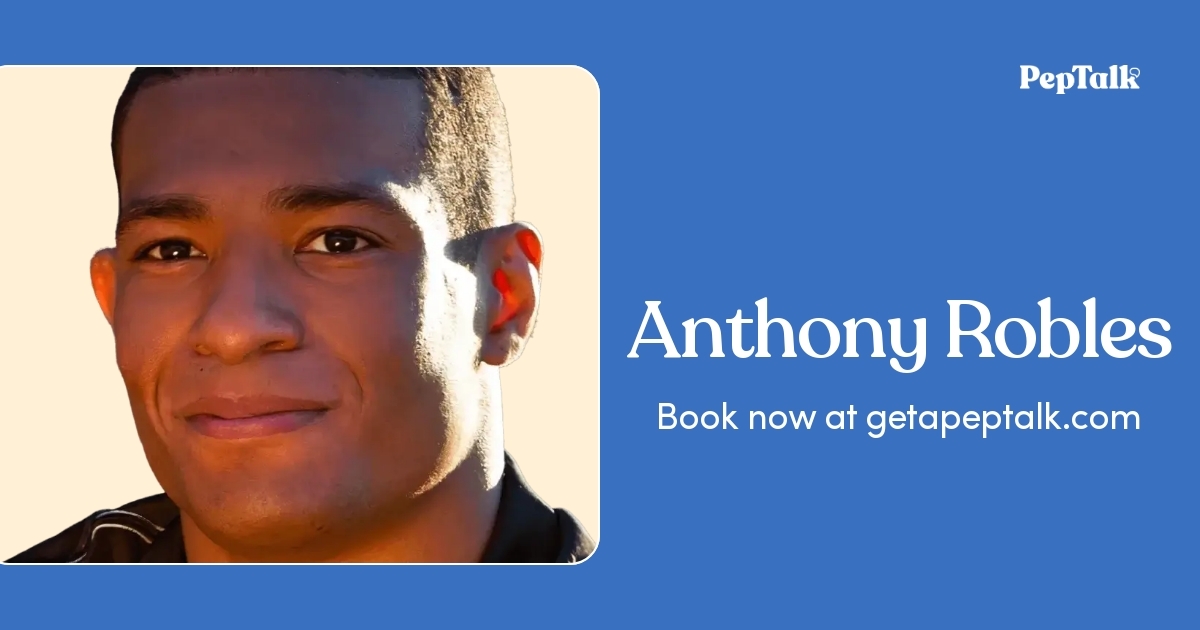 Anthony Robles, Speaker | Perseverance Icon