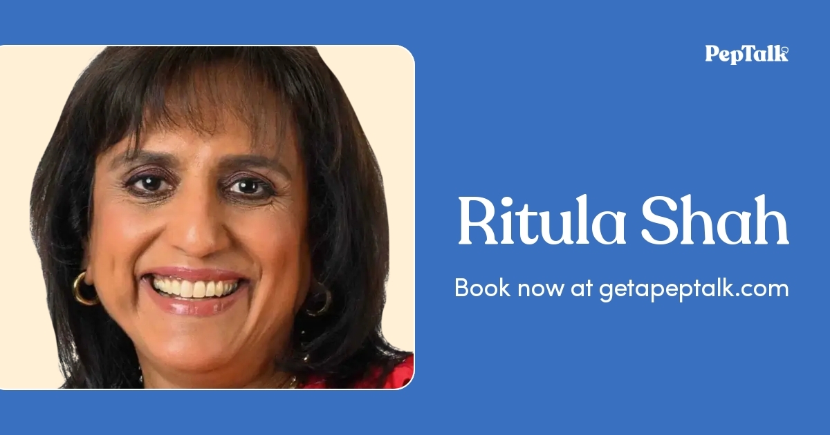 Ritula Shah, Speaker | Journalist, Broadcaster, Host