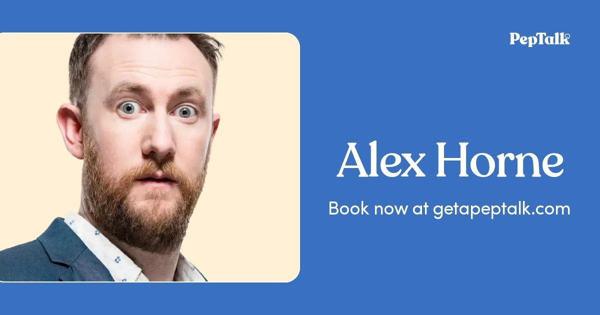 Alex Horne, Comedian | Creator of Taskmaster & Horne Section