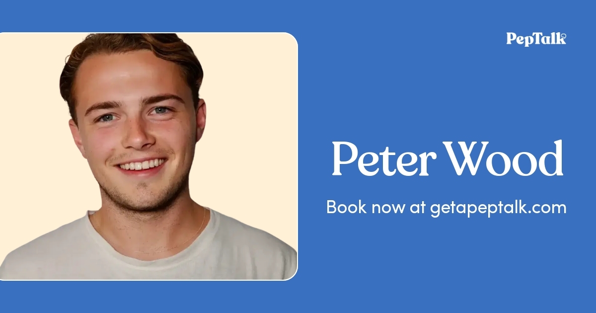 Peter Wood, Speaker | Co-Founder, The Graduate Guide