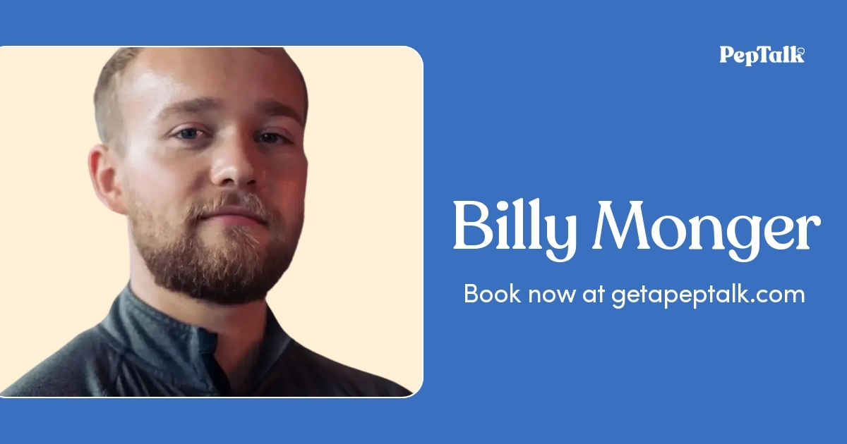 Billy Monger, Speaker | Racing Driver, Broadcaster