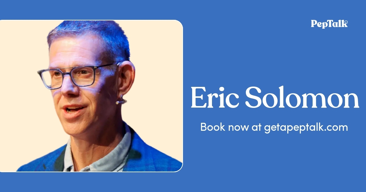 Eric Solomon, Speaker | Cognitive Psychologist & Tech Leader