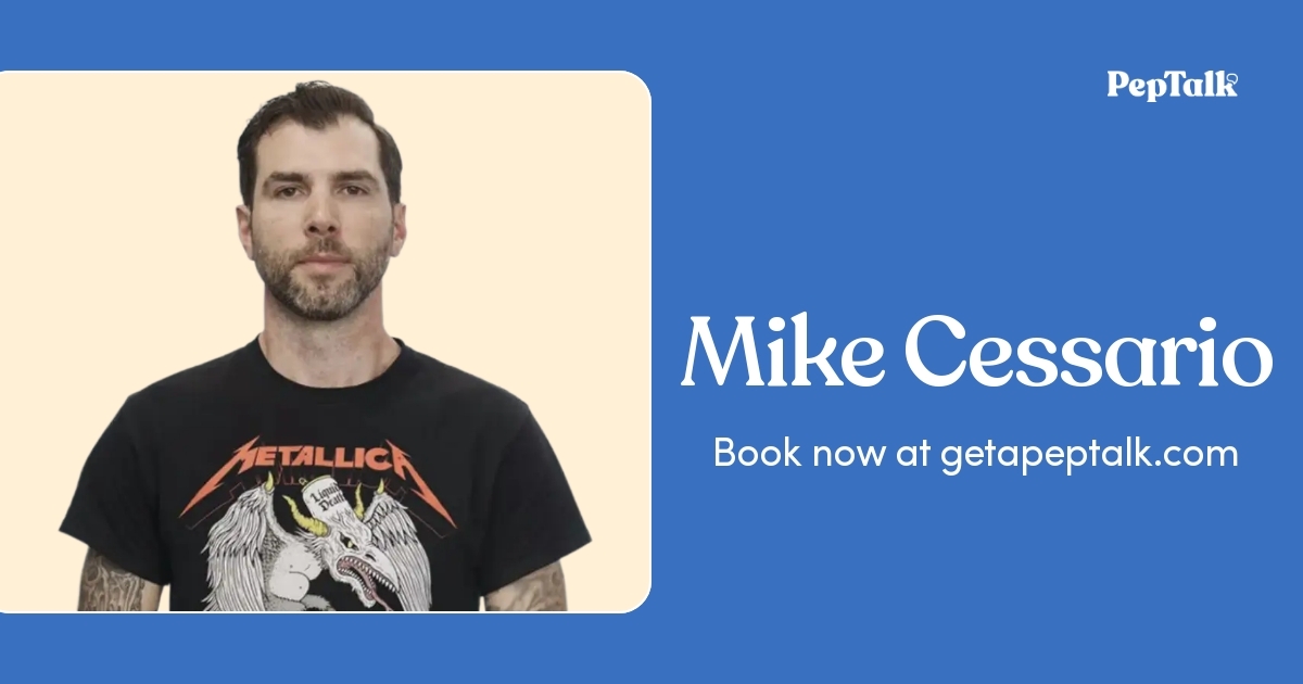 Mike Cessario, Speaker | Founder of Liquid Death