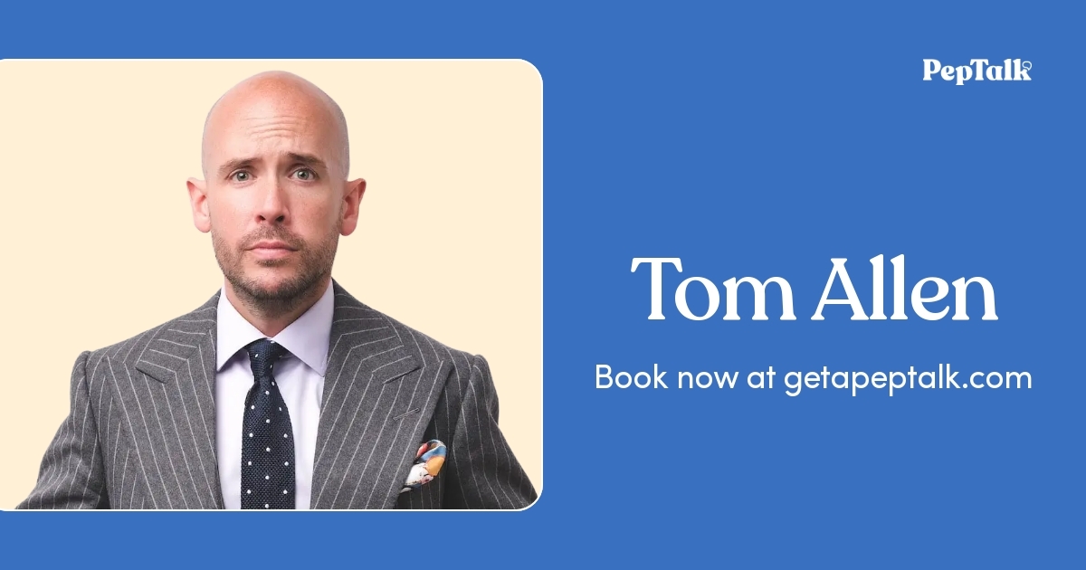 Tom Allen, Comedian | Sharp British Storyteller