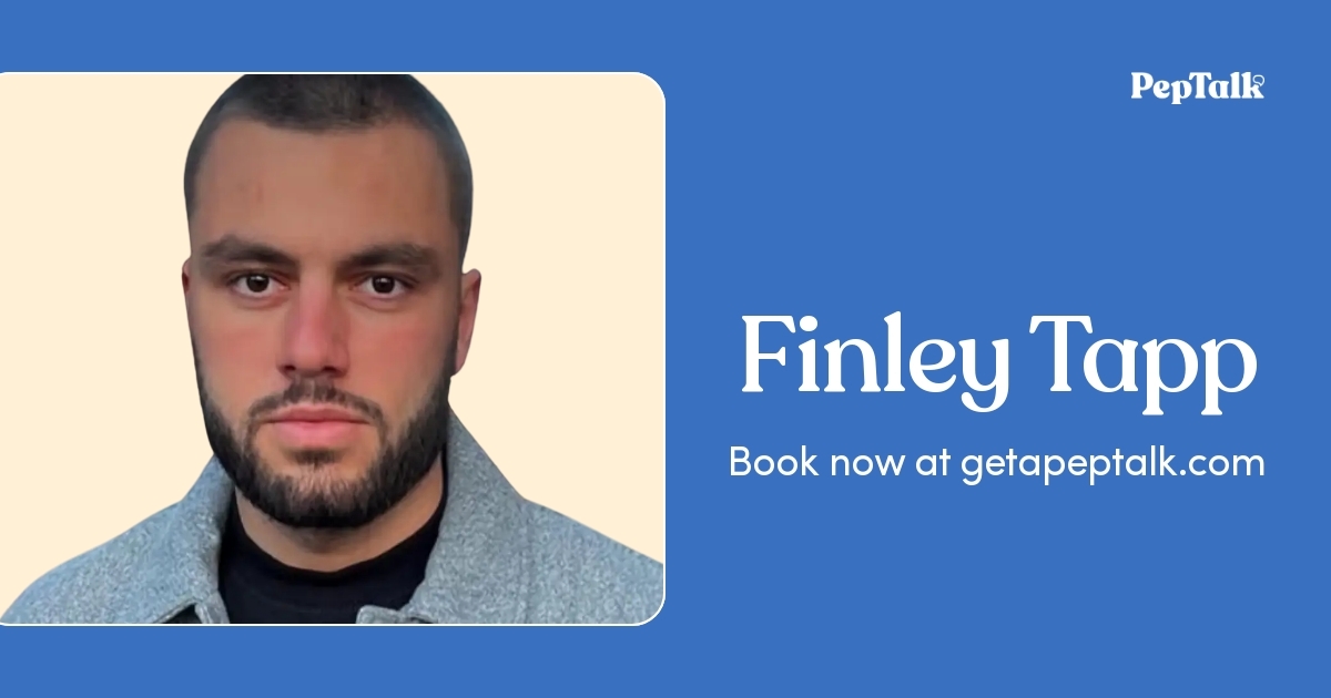 Finley Tapp, Speaker | TV Star, Fitness Entrepreneur