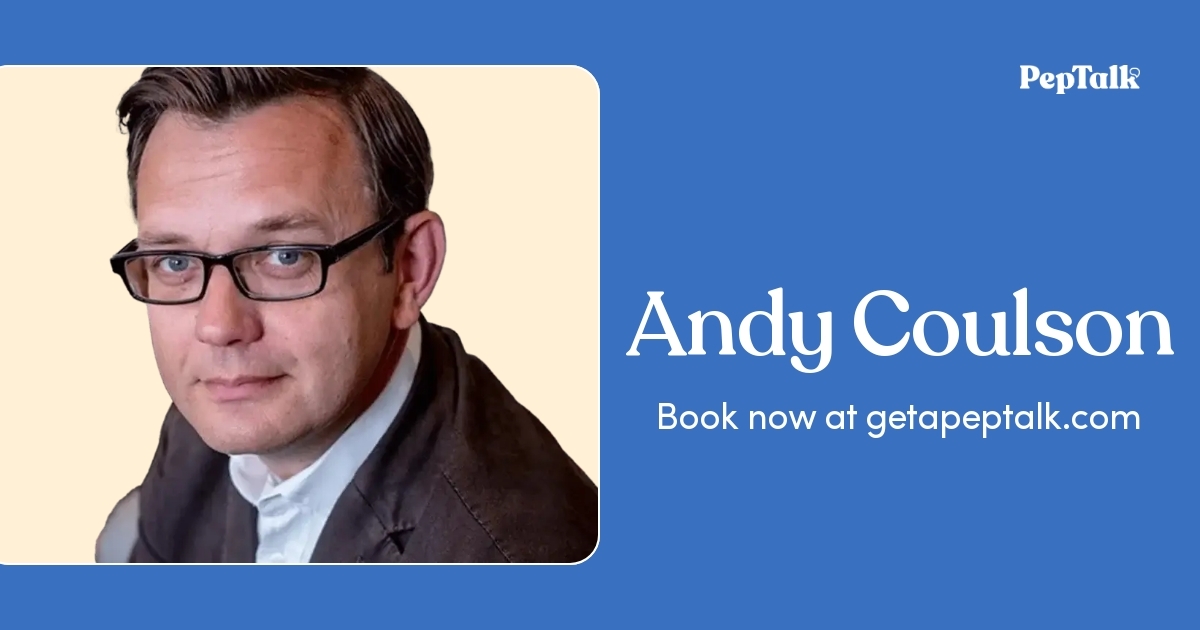 Andy Coulson, Speaker | Business & Communications Expert