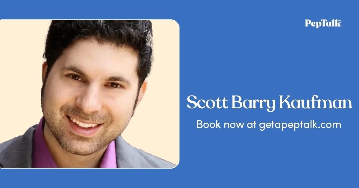 Scott Barry Kaufman, Speaker | Humanistic Psychologist