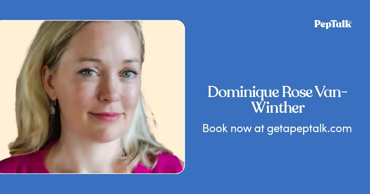 Dominique Rose Van-Winther, Speaker | AI Evangelist