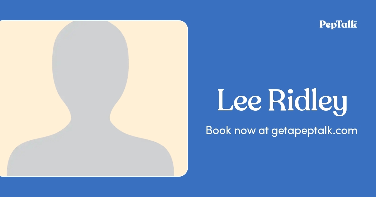 Lee Ridley, Comedian | Lost Voice Guy, Author, BGT Winner