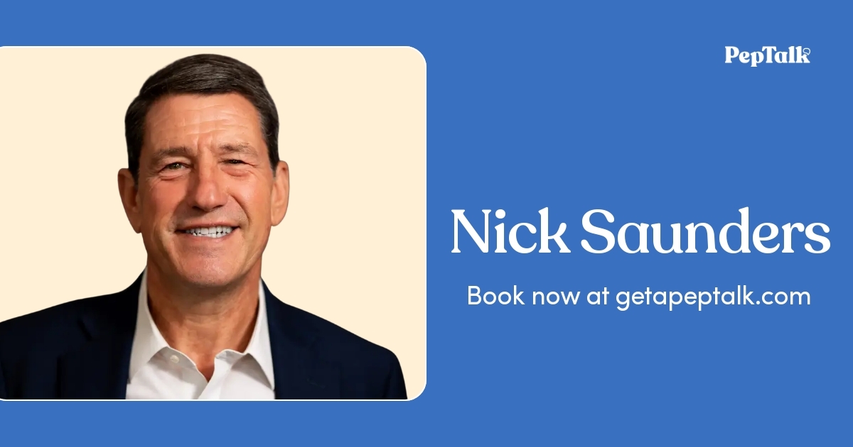 Nick Saunders, Speaker | Relationships Expert