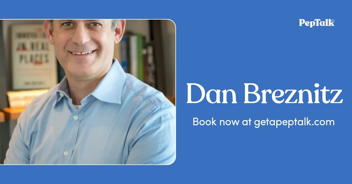 Dan Breznitz, Speaker | Professor, Innovation Expert