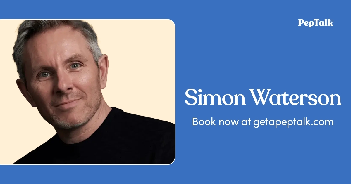 Simon Waterson, Speaker | Celebrity Wellness Coach