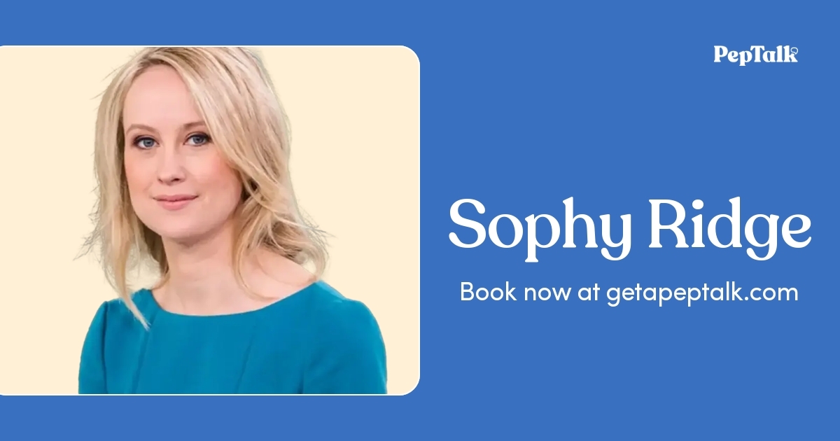 Sophy Ridge, Speaker | Journalist, Sky News Presenter