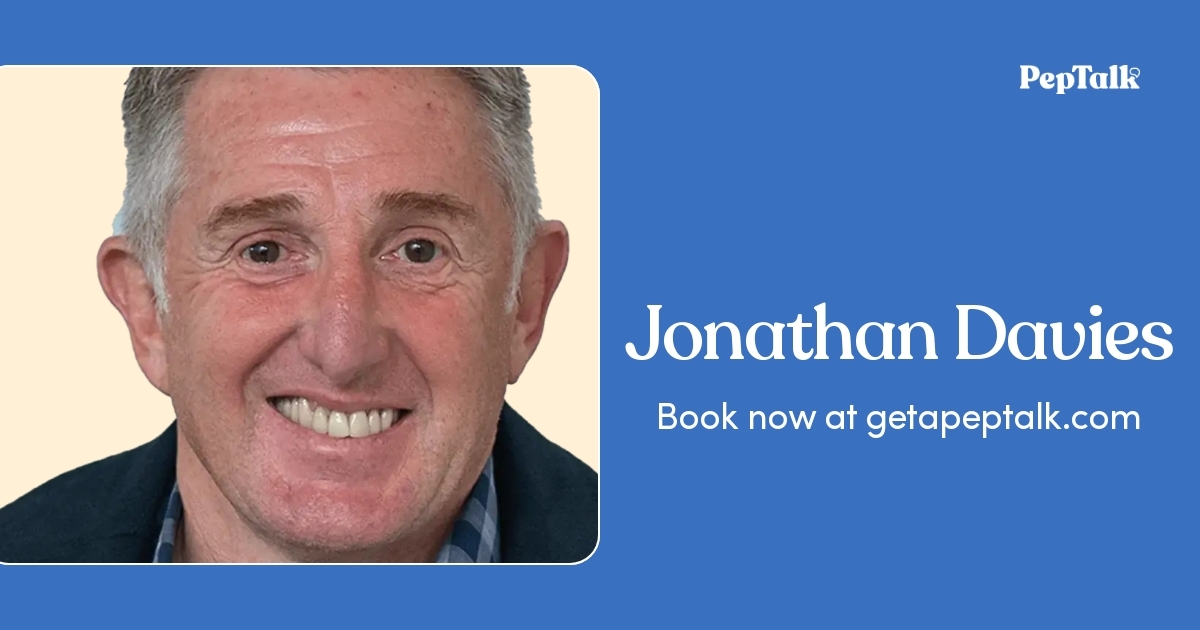Jonathan Davies, Speaker | Rugby Legend, Commentator
