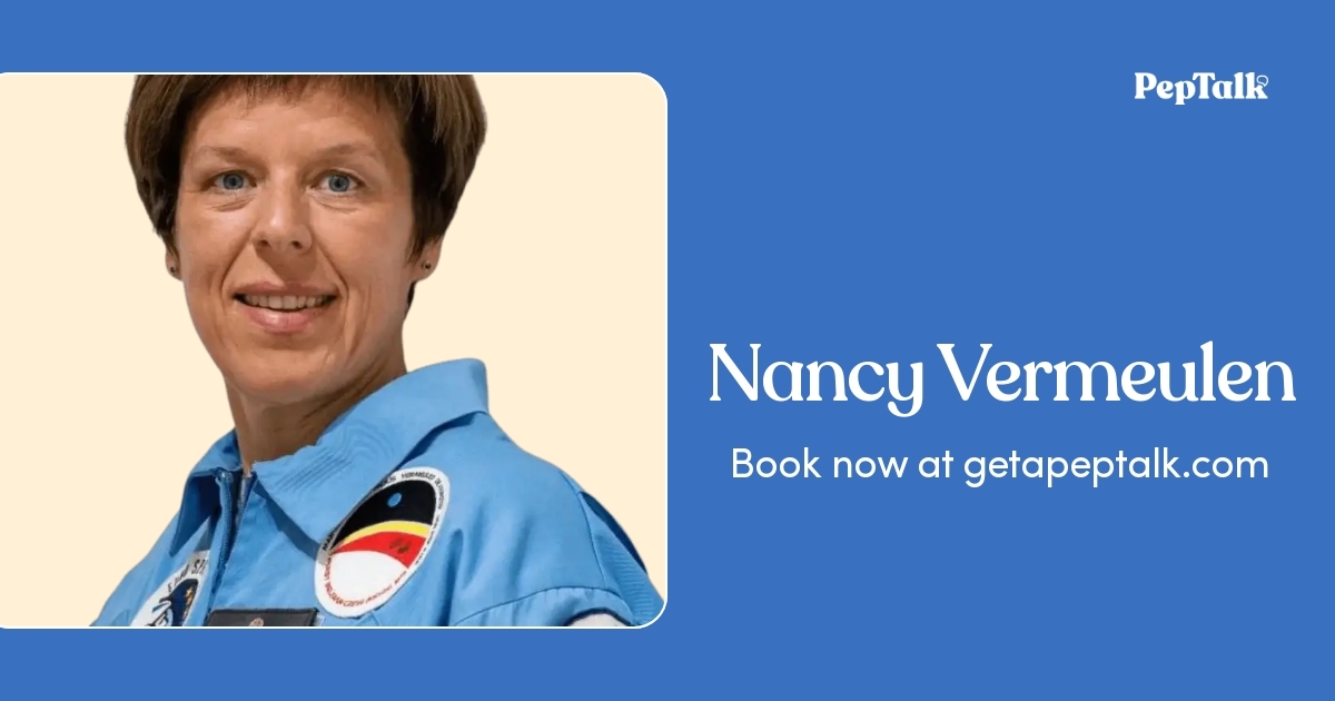 Nancy Vermeulen, Speaker | Space Training Academy, Aerospace Pro