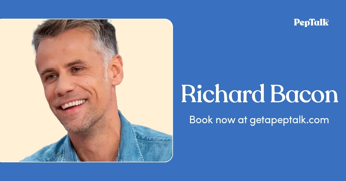 Richard Bacon, Speaker | Broadcaster, Journalist, Author