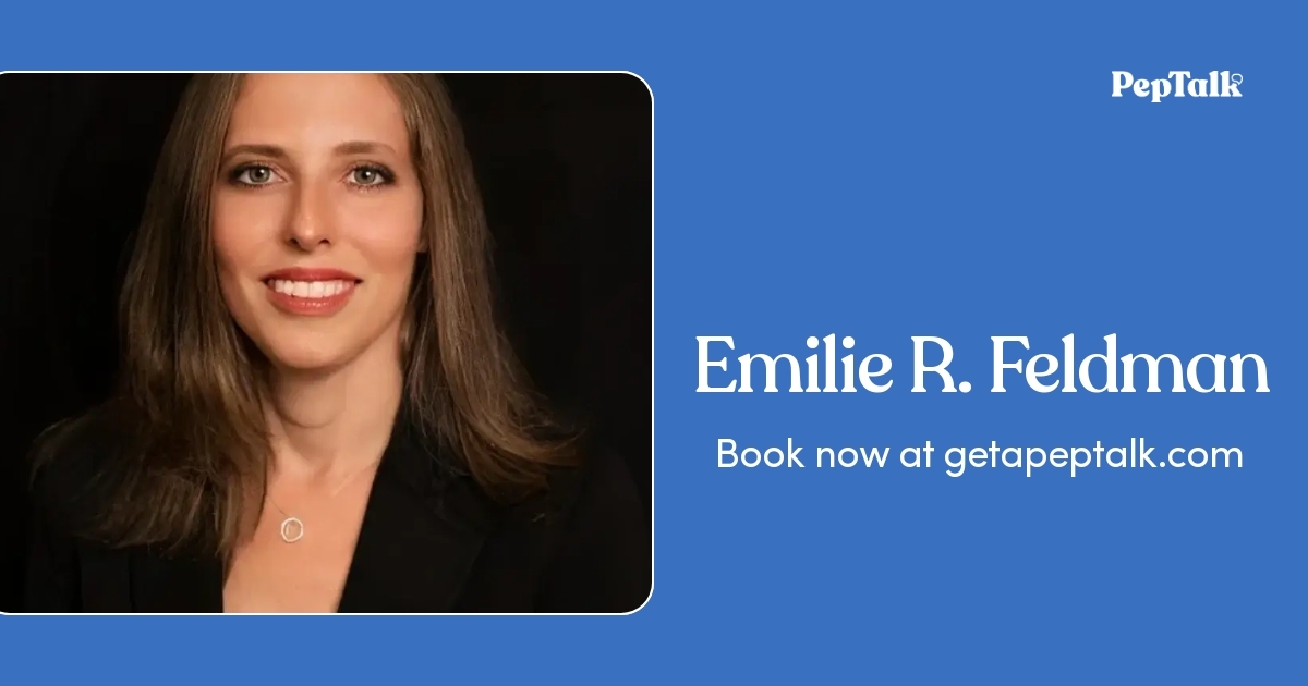 Emilie R. Feldman, Speaker | Corporate Strategy Expert