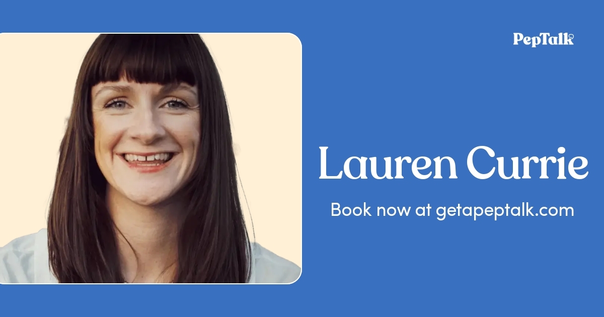 Lauren Currie, Speaker | Founder, Confidence & Leadership