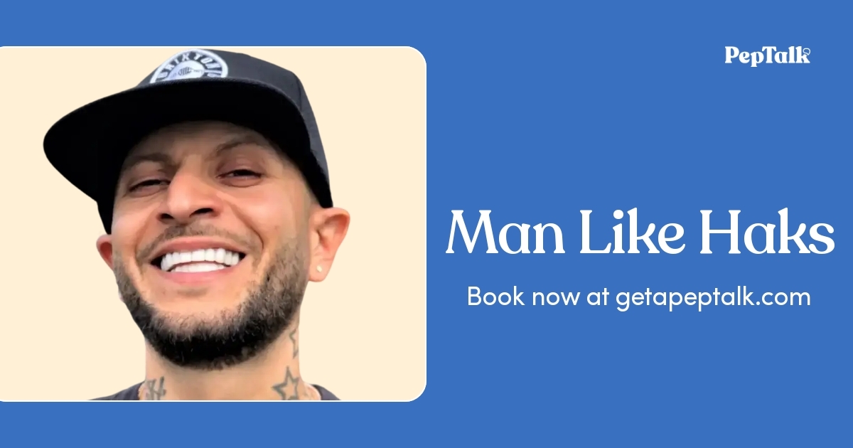 Man Like Haks, Speaker | Comedian, Actor, Content Creator