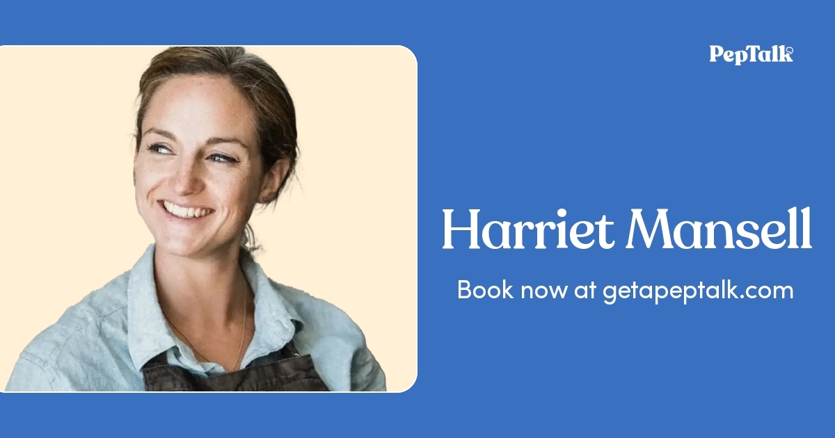 Harriet Mansell, Speaker | Chef, Restaurateur, Innovator