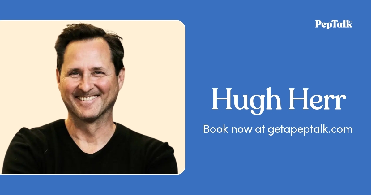 Hugh Herr, Speaker | Bionic Limb Pioneer