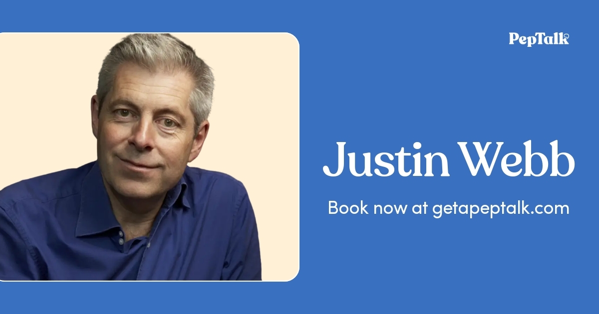 Justin Webb, Speaker | BBC Radio 4 Today Host