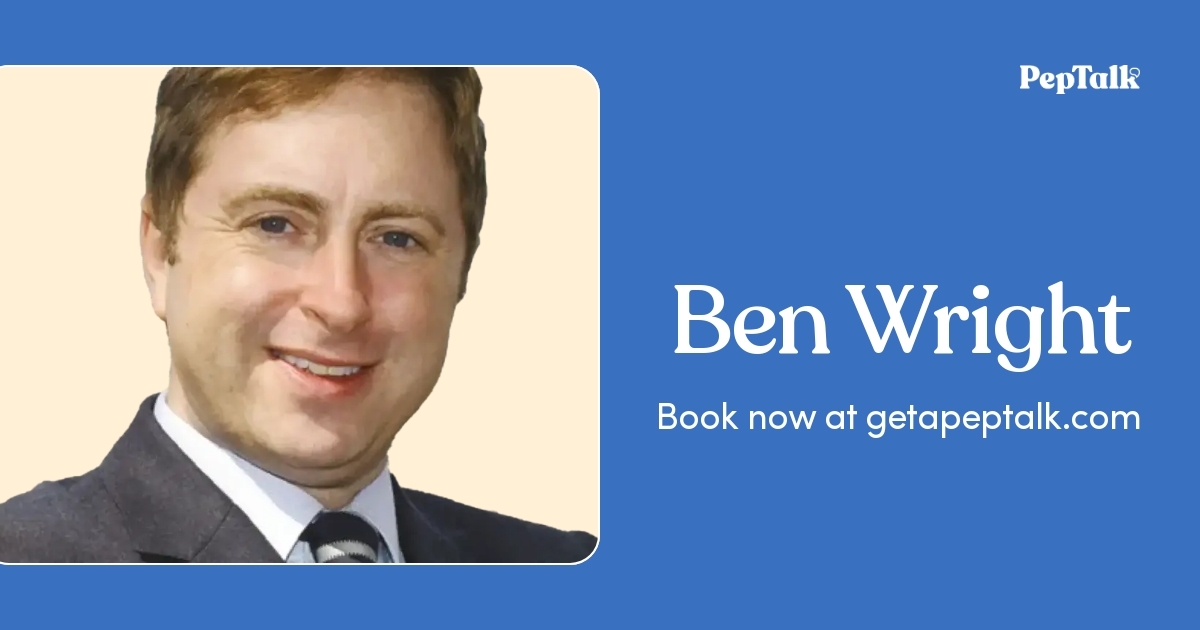 Ben Wright, Speaker | Chief Political Correspondent