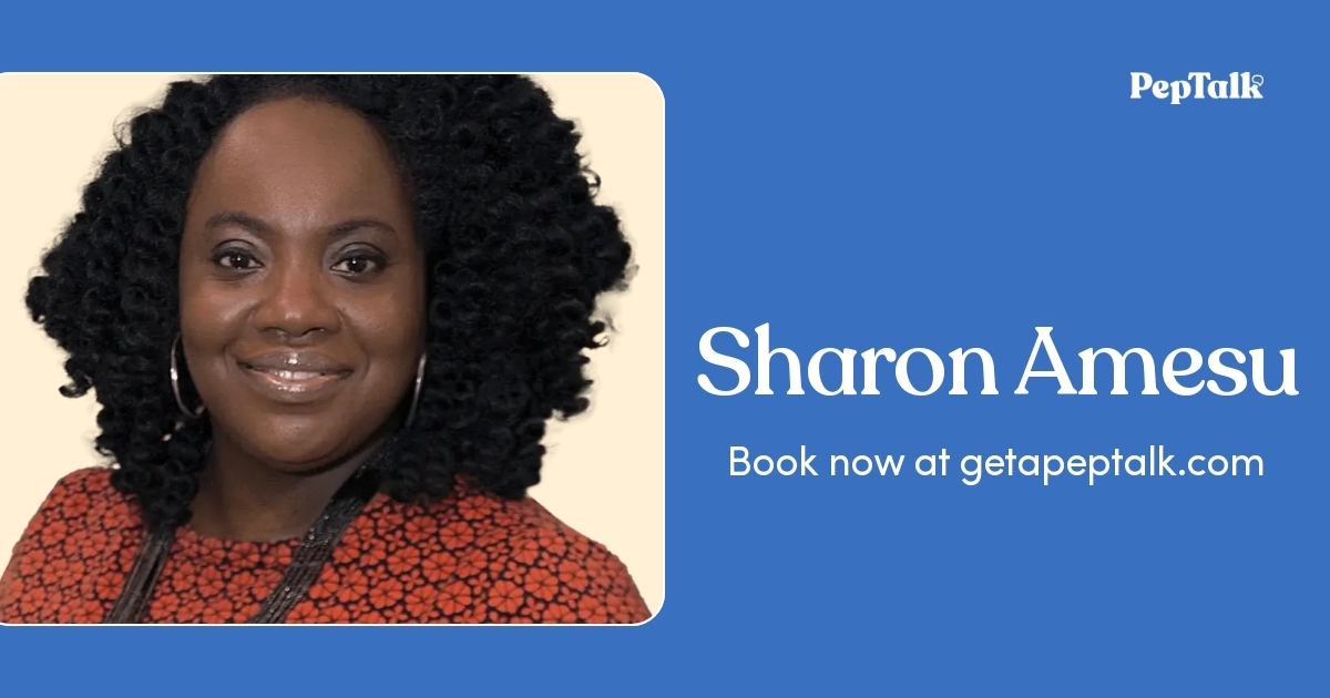 Sharon Amesu, Speaker | Leadership Specialist, Founder