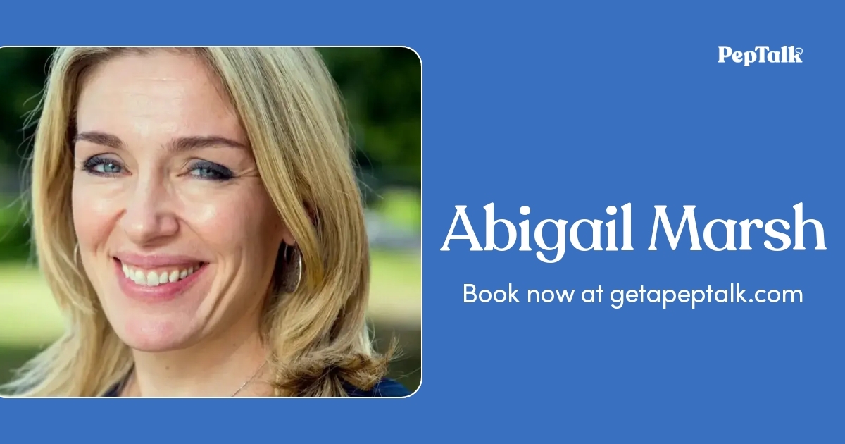 Abigail Marsh, Speaker | Expert in Fear & Courage