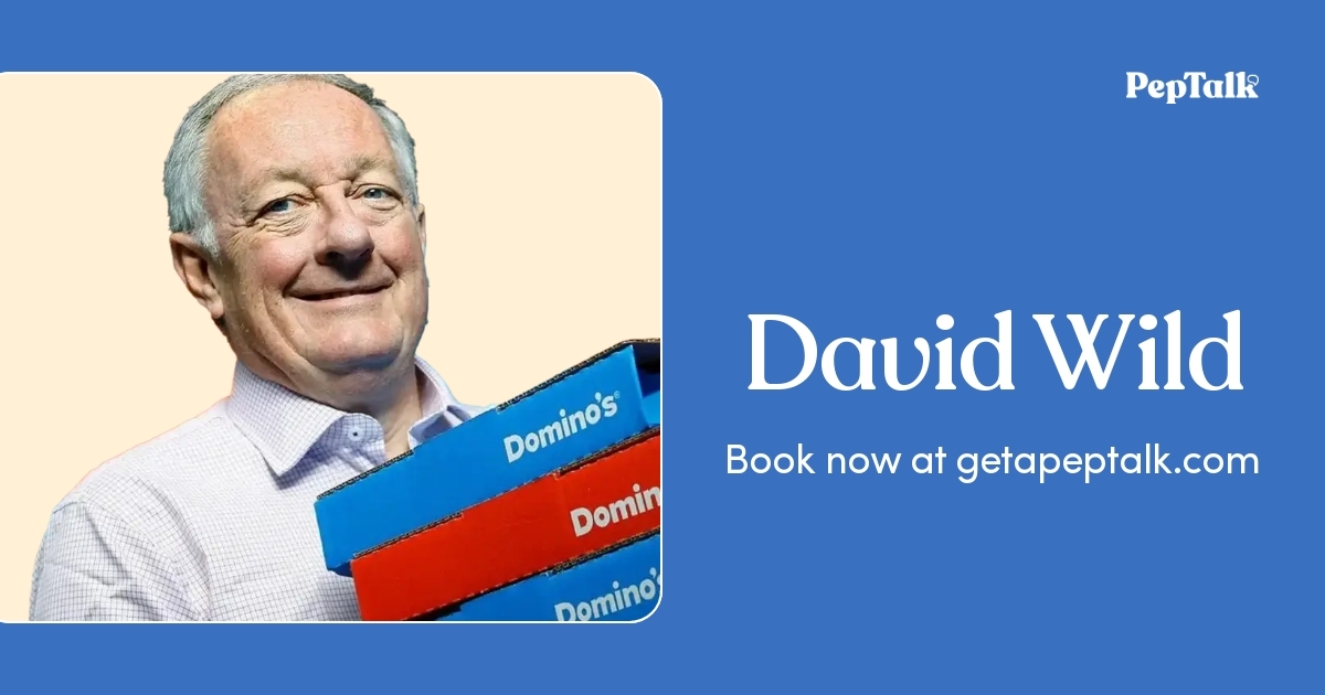 David Wild, Speaker | Business Leader & Keynote Expert
