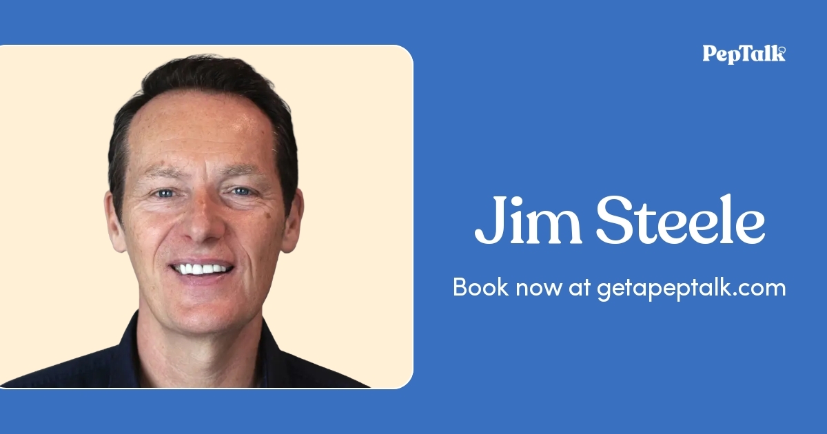 Jim Steele, Speaker | High-Performance Leadership