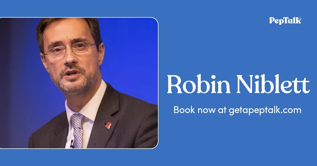 Sir Robin Niblett, Speaker | Expert in Global Affairs