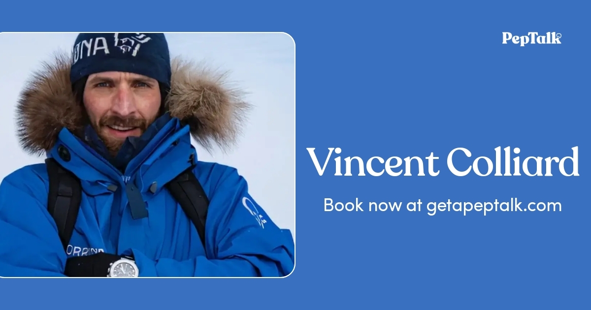 Vincent Colliard, Speaker | Explorer & Climate Advocate