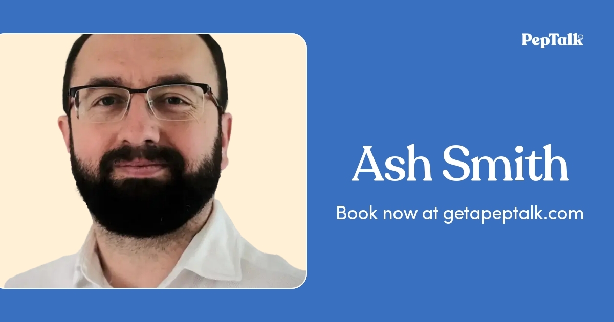 Ash Smith, Speaker | Performance Coach & Mentor