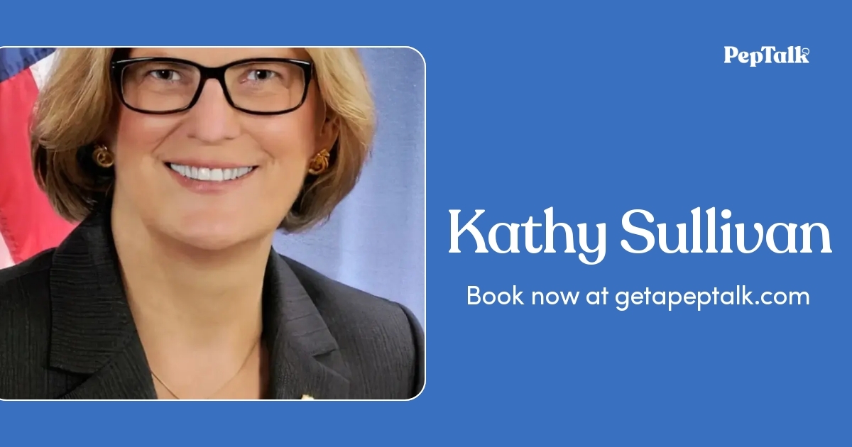 Dr. Kathryn D. Sullivan, Speaker | NASA Astronaut, Leader