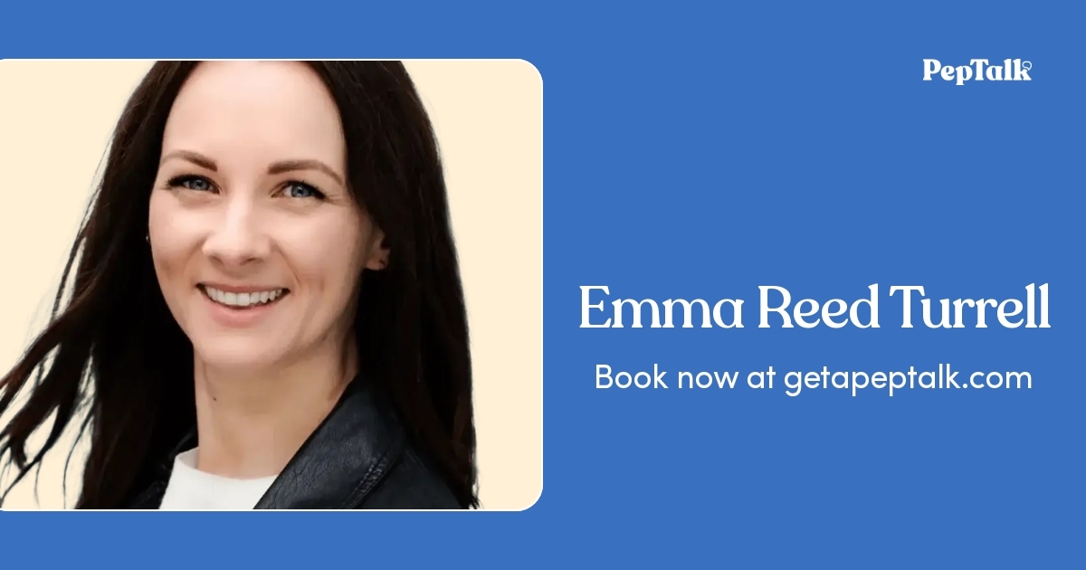 Emma Reed Turrell, Speaker | Psychotherapist, Author & Podcaster