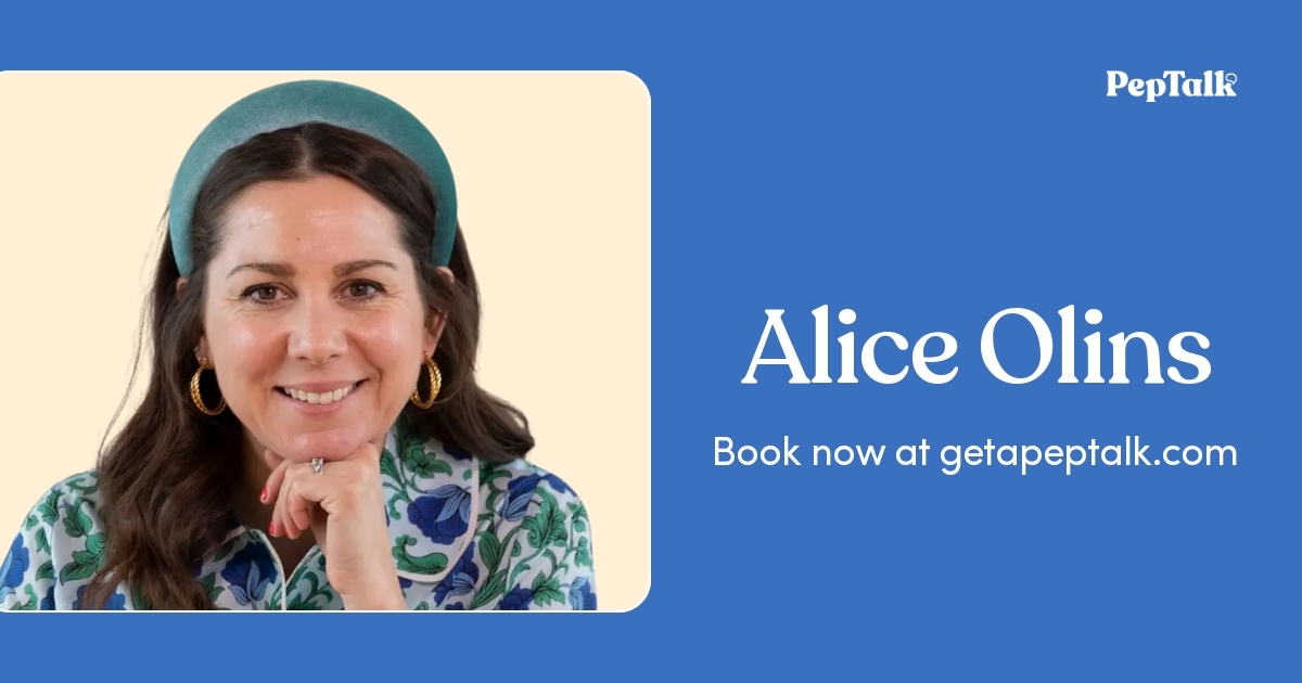 Alice Olins, Speaker | Career & Development Expert