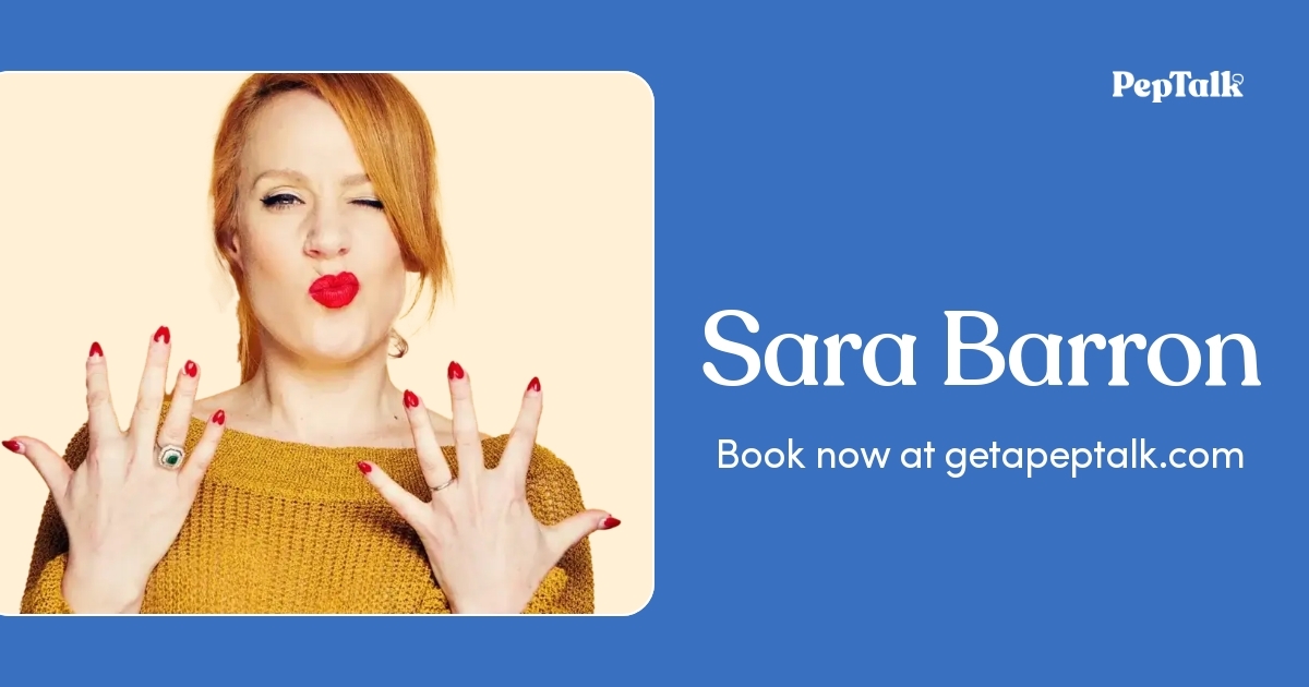Sara Barron, Comedian | Award-Nominated Storyteller