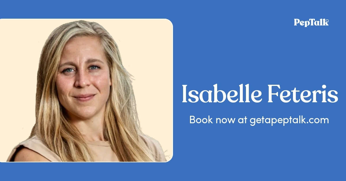 Isabelle Feteris, Speaker | Athlete, Psychologist