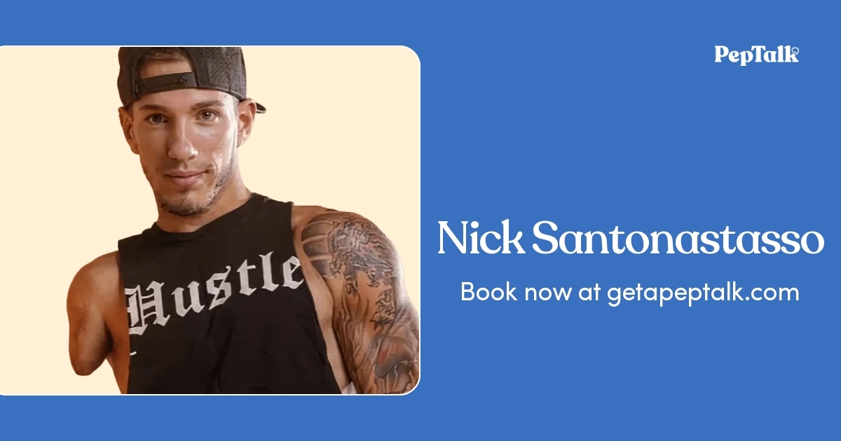 Nick Santonastasso, Speaker | Athlete, Motivator