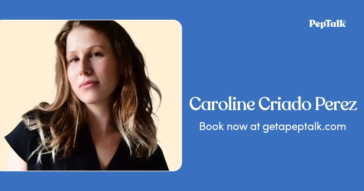 Caroline Criado Perez, Speaker | Author, Campaigner
