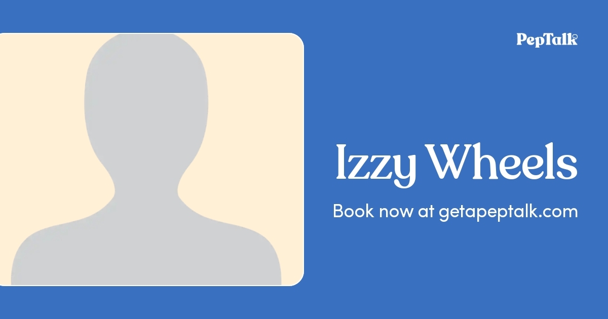 Izzy Wheels, Speaker | Innovator, Designer