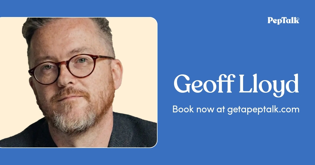 Geoff Lloyd, Speaker | Podcast Pioneer & Radio Host