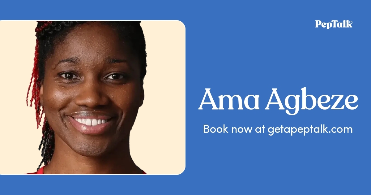 Ama Agbeze, Speaker | England Netball Commonwealth Champion