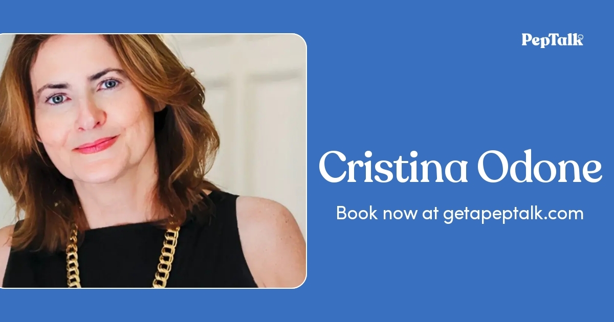 Cristina Odone, Speaker | Journalist, Author, Advocate